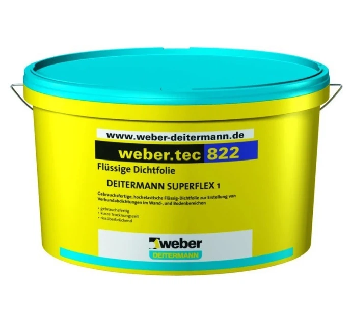 Гідроізоляція Weber.tec 822 (Superflex 1) – фото, відгуки, характеристики в інтернет-магазині ...