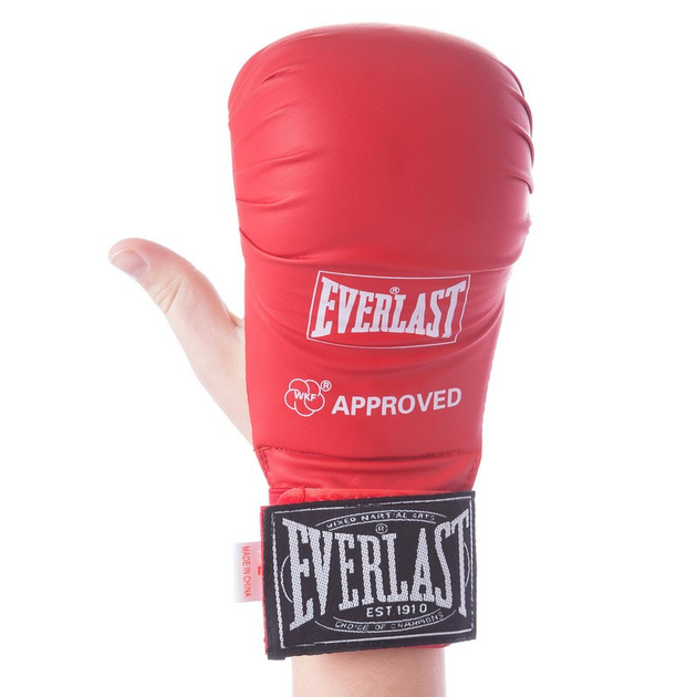 Перчатки для карате Everlast 3956 размер S Red – фото, отзывы ...