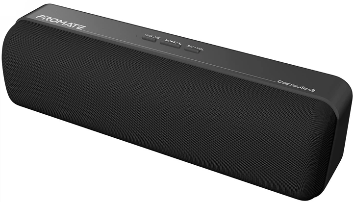 Портативна колонка Promate Capsule-2 6W Black (capsule-2.black) – фото ...