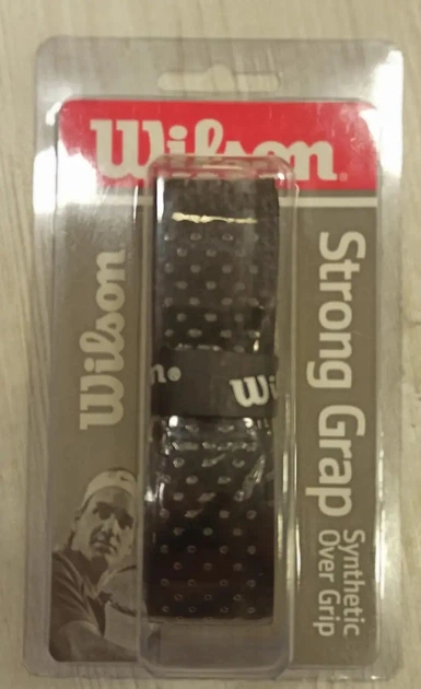 Обмотка черная для ракетки для большого тенниса Wilson Strong Grap ...