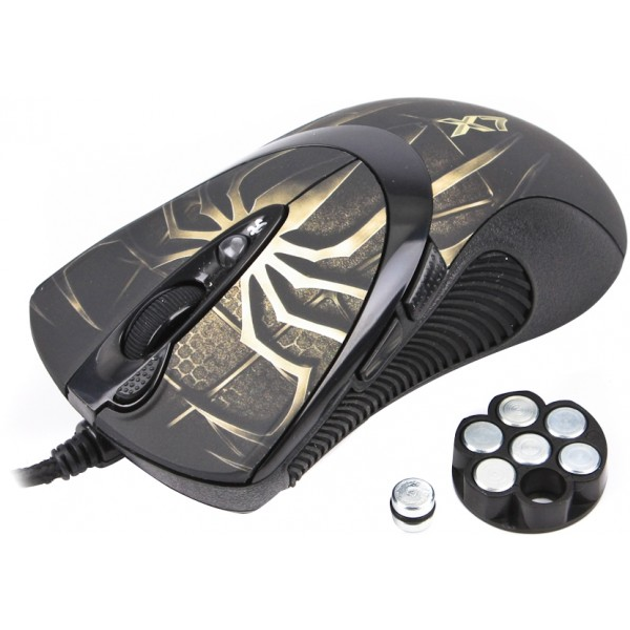 Мышь A4Tech XL-747H Spider X7 USB Brown (4711421804639) – низкие цены ...