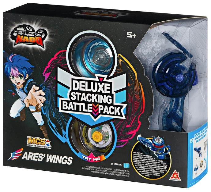 Волчок Auldey Infinity Nado V серия Deluxe Edition Ares' Wings Крылья ...