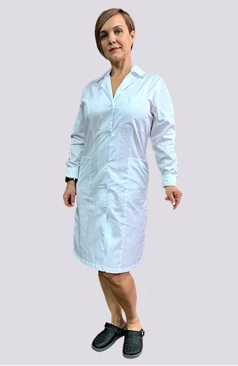 Халат ProStil ОПТІМА 42 Білий – Брендовий одяг | ROZETKA