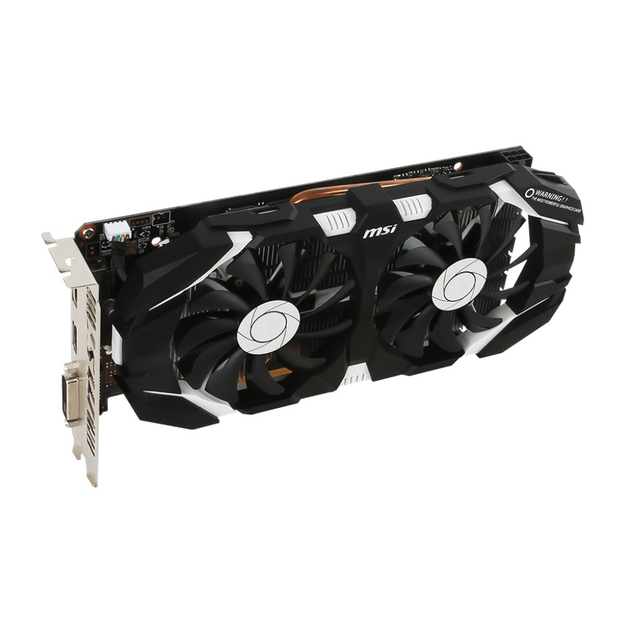 Відеокарта GTX 1060 6GB MSI OCV1 GDDR5 (192bit) (1544/8008) (DVI, HDMI ...