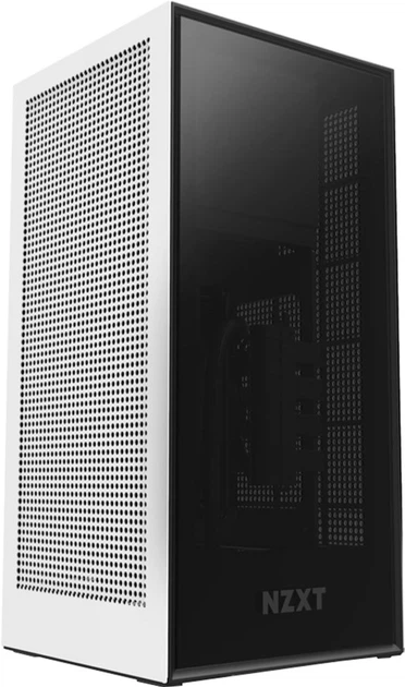 Корпус NZXT H1 Mini-ITX Case with 650W Power Supply & 140 мм AIO Liquid ...