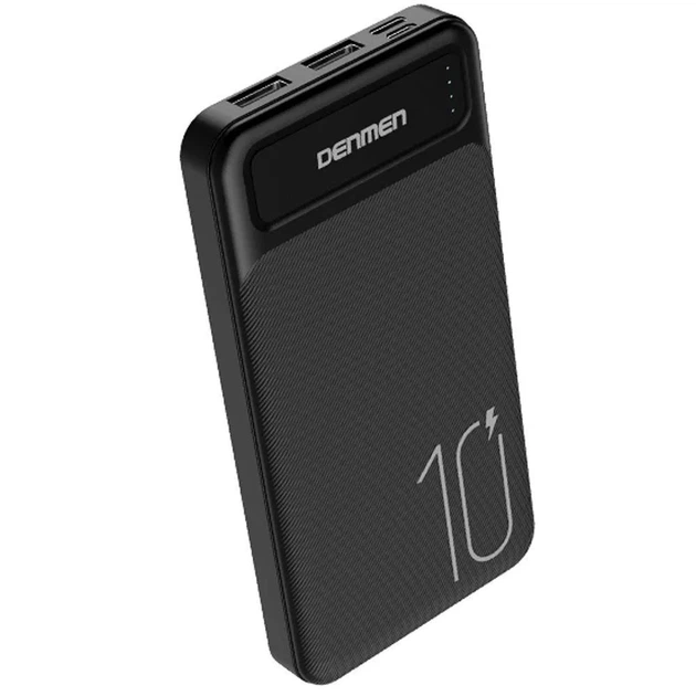 Power Bank Denmen DP09 10000mAh 2USB 37Wh Black – фото, відгуки ...