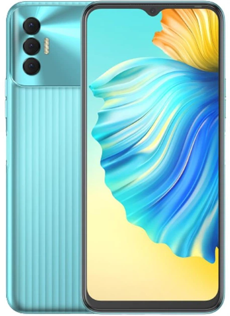 Смартфон Tecno Spark 8p (KG7n) 4/128GB Dual Sim Turquoise Cyan (4895180773419) – фото, отзывы ...
