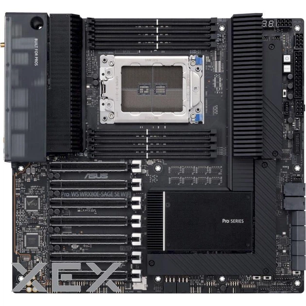 Материнська плата серверна ASUS PRO WS WRX80E SAGE SE WF (WS PRO WRX80E ...