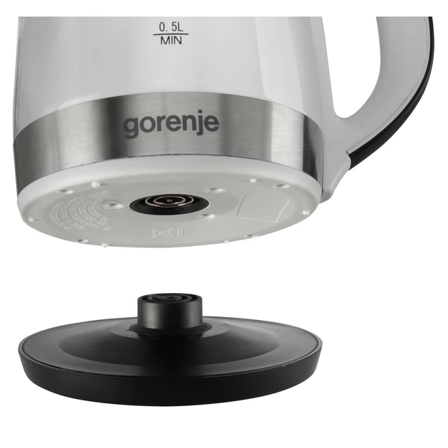 Електрочайник Gorenje K 17 GLBW (KEC8058-GS) (6527149) – фото, отзывы ...