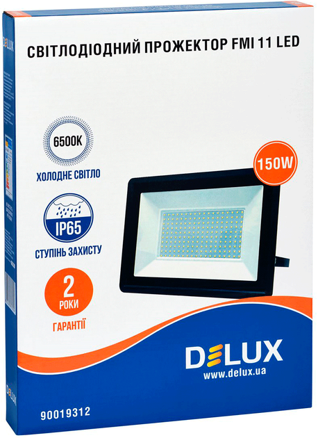 Светодиодный прожектор DELUX FMI 11 LED 150Вт 6500K IP65 (90019312 ...