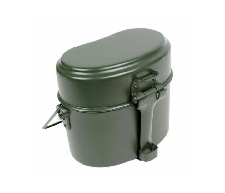 Казанок военный котелок Бундесвера для еды Mil-Tec 3 предмета Олива ...