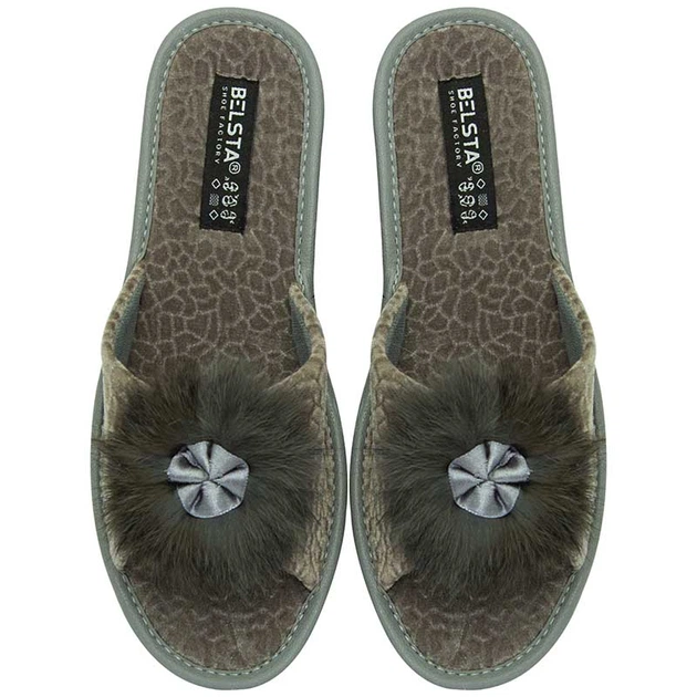 Кімнатні тапочки Белста сірі 4100751 36 24 см від продавця Ossa в інтернет магазині Rozetka