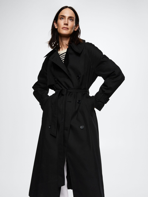 Тренч женский Mango MUSTANG 37033731-99 M (8445661635215) – в интернет ...