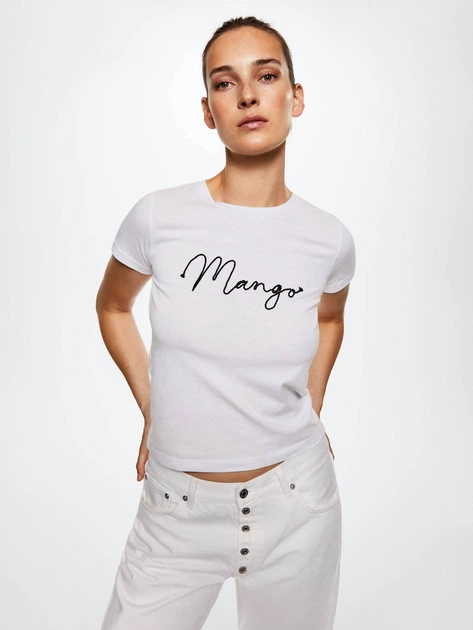 Футболка Mango PSTLOGO 37082002-01 XL (8445661644767) – в интернет ...