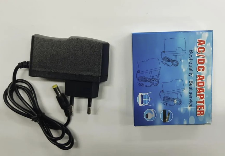 Блок питания для ТВ, Тюнера Т2, смарт приставки, ресивера 12V/1A 5,5х2 ...