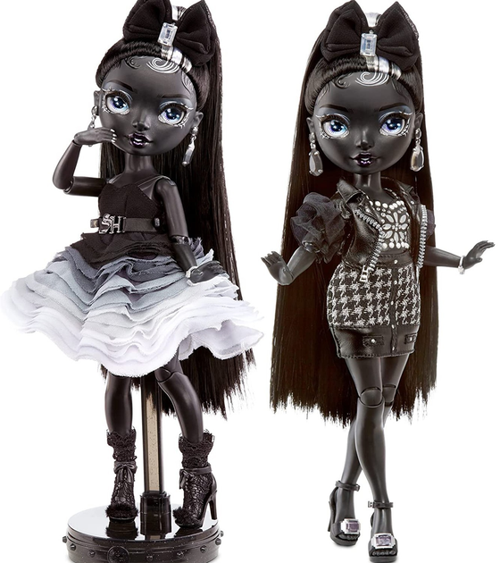 Кукла Rainbow High Shadow Series 1 Shanelle Onyx Grayscale - Кукла ...