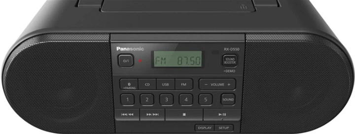 Panasonic RX-D550 Black – фото, відгуки, характеристики в інтернет ...