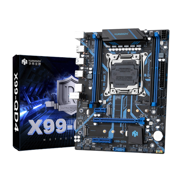 Материнская плата HUANANZHI X99 QD4 LGA 2011v3 (HUANANZHI-X99-QD4 ...