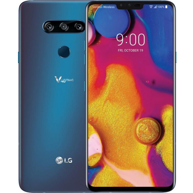 Мобильный телефон LG V40 ThinQ 4/64GB Blue 1sim (F093) – фото, отзывы ...