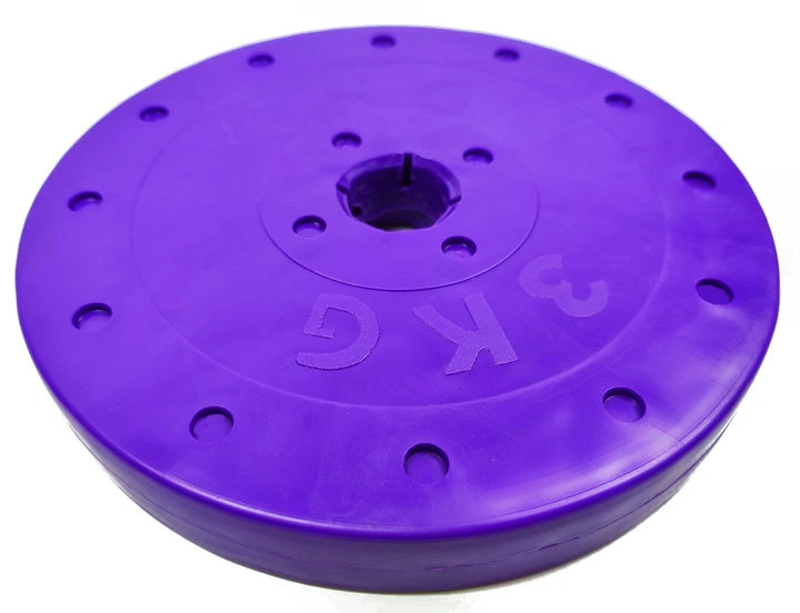 Диск для штанги и гантели Titan 3 кг (блин тренировочный ...