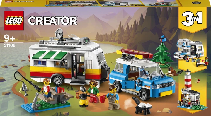 Конструктор LEGO Creator Відпустка в будинку на колесах 766 деталей ...