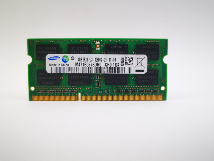 Оперативная память для ноутбука Sodimm Samsung Ddr3 4gb 1333mhz Pc3