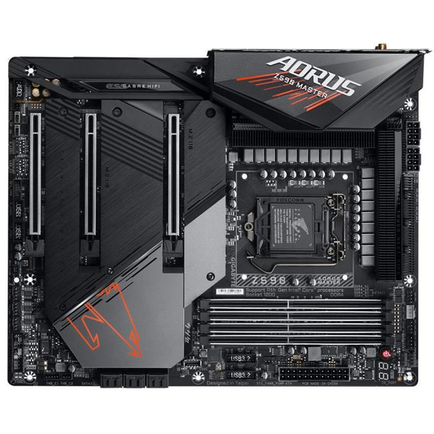 Материнская плата Gigabyte Z590 Aorus Master Socket 1200 – фото, отзывы ...