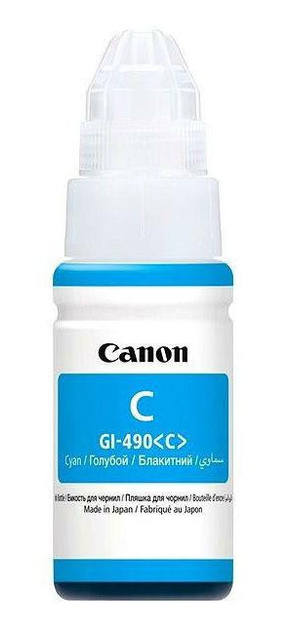 Контейнер с чернилом Canon GI-490 PIXMA Cyan – фото, отзывы ...