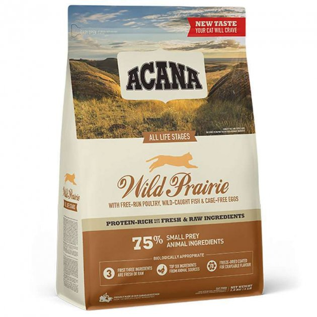 Сухой корм Acana Wild Prairie Cat (Акана Прерия Кэт) для котят и кошек ...