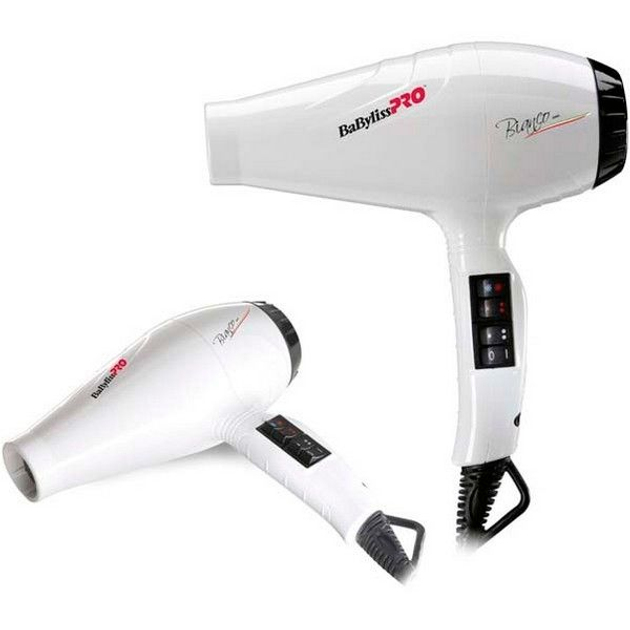 Фен для волос проф PRO Luminoso Bianco 6350 с ионизацией 2100W белый ...