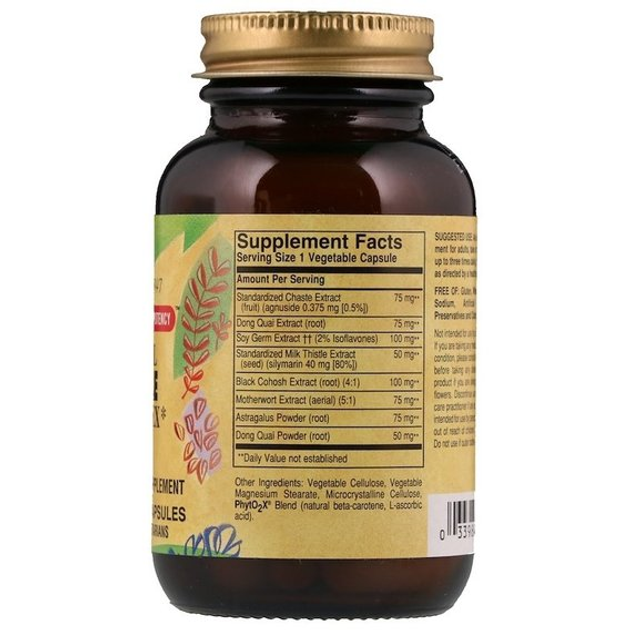 Комплекс для профілактики гормонального балансу Solgar Herbal Female ...