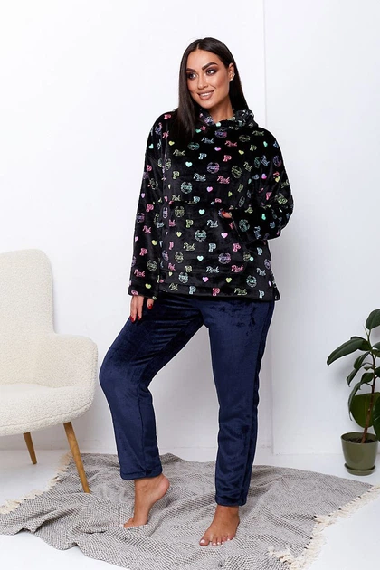 Тёплый женский костюм для дома 1000493 2XL-3XL (56-58) Полированная махра от продавца: TEKER – в ...