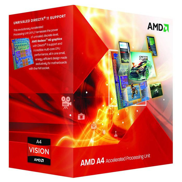 Процессор AMD A4-3300 2.5GHz FM1 (AD3300OJGXBOX) – фото, отзывы ...