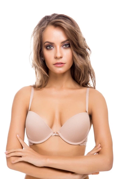 Женский бюстгальтер push up с кружевом Sielei 1744 Cipria 80B Телесный – Брендовая одежда | ROZETKA