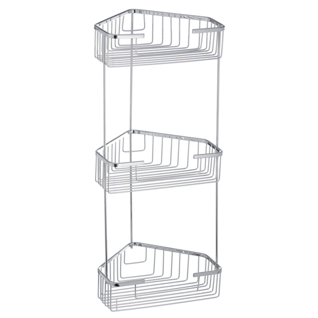 Полка-решетка угловая 3-ярусная ZERIX LR335-2 – фото, отзывы ...