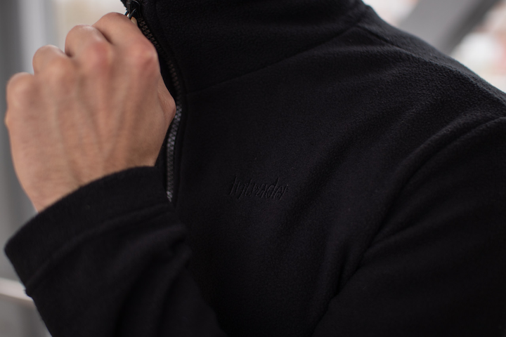 Кофта мужская Intruder флисовая на молнии черная XL от продавца: INT ...
