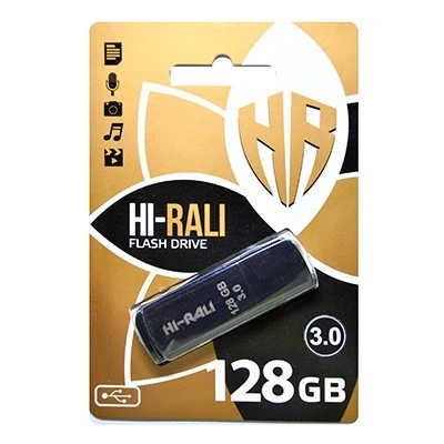 Флеш-накопитель USB3.0 128GB Hi-Rali Taga Series Black – фото, отзывы ...