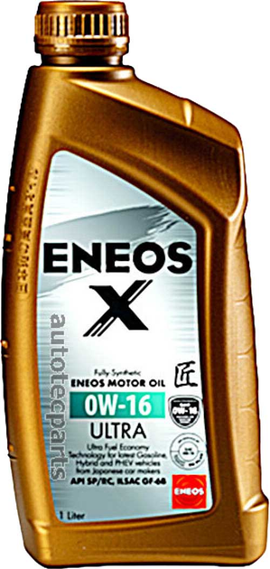 Моторное масло Eneos X 0W-16 ULTRA 1 л (EU0020401N) – фото, отзывы ...