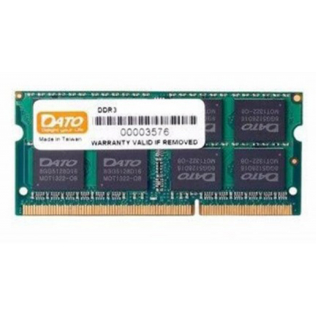 Модуль памяти для ноутбука Sodimm Ddr3l 8gb 1600 Mhz Dato Dt8g3dsdld16