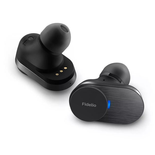Наушники Philips Fidelio T1 TWS ANC Pro+ Hi-Res IPX4 Черный купить в ...