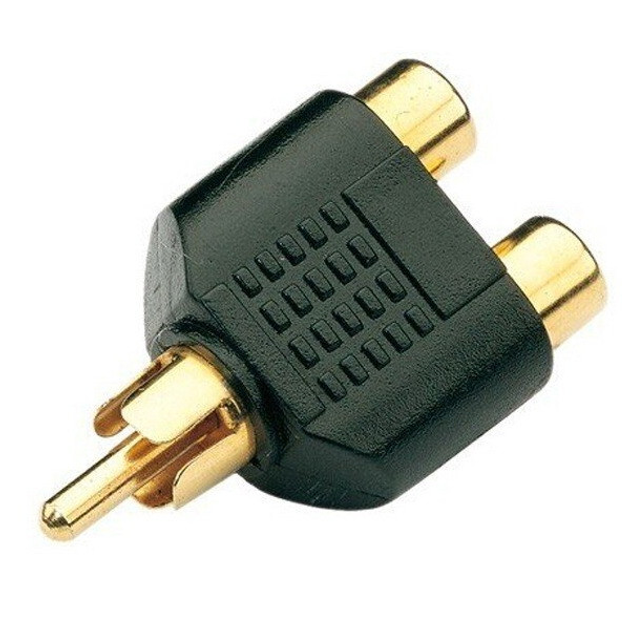 Переходник аудио сплиттер SUNROZ RCA Male - 2 x RCA Female (папа-мама ...