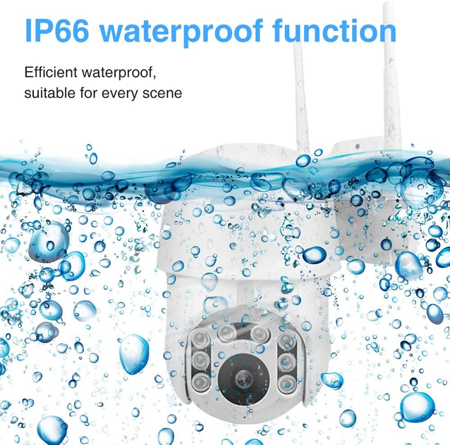 Уличная IP WIFI 2Mp IP66 камера видеонаблюдения EC85-X15 с удаленным ...