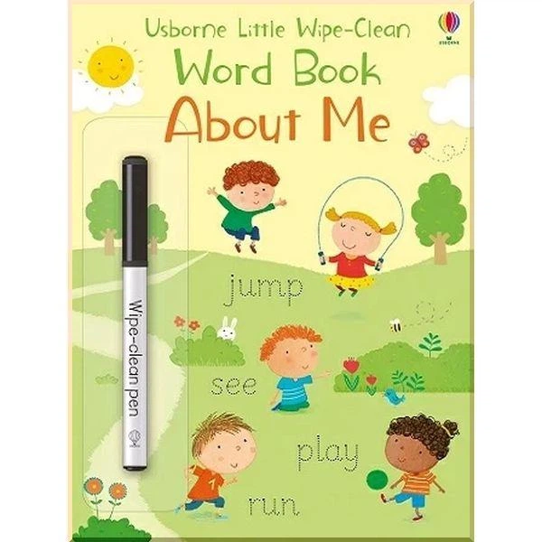 Книга «Little Wipe-Clean Word Books: About Me». Издательство - Usborne ...