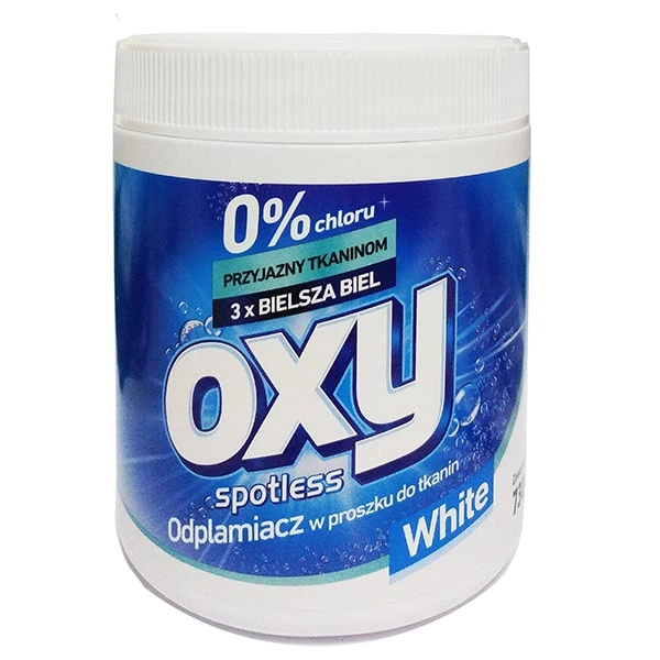 Плямовивідник для білих тканин OXY Spotless White 730г. (5902360479883 ...