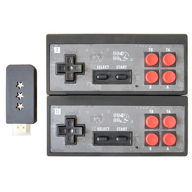 Игровая приставка с беспроводными джойстиками GAME 620 SUPER SFC CABLE ...