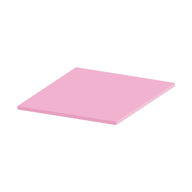 Силиконовая термопрокладка HY-100-3, 100x100x1mm, Pink, >6,0W/m-K, -40 ...