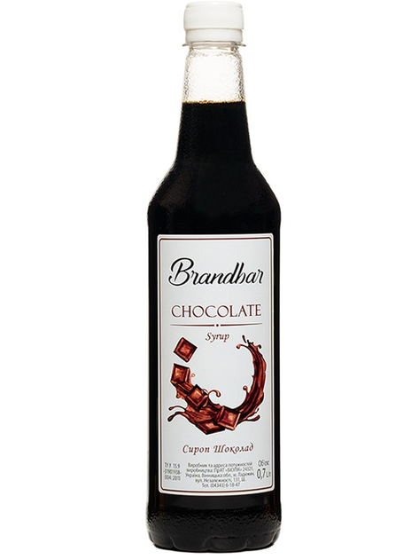 Купить Сироп Brandbar Chocolate (Шоколад) 0,7л – ROZETKA. Выгодная цена ...