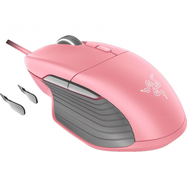 Игровая проводная мышь RAZER LANCEHEAD QUARTZ, Розовый – фото, отзывы ...