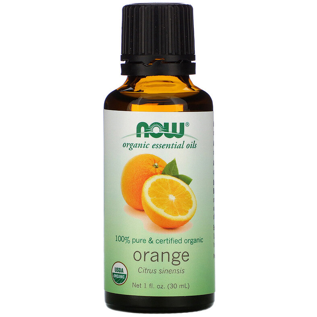 Органическое эфирное масло апельсина NOW Foods Organic Essential Oils ...