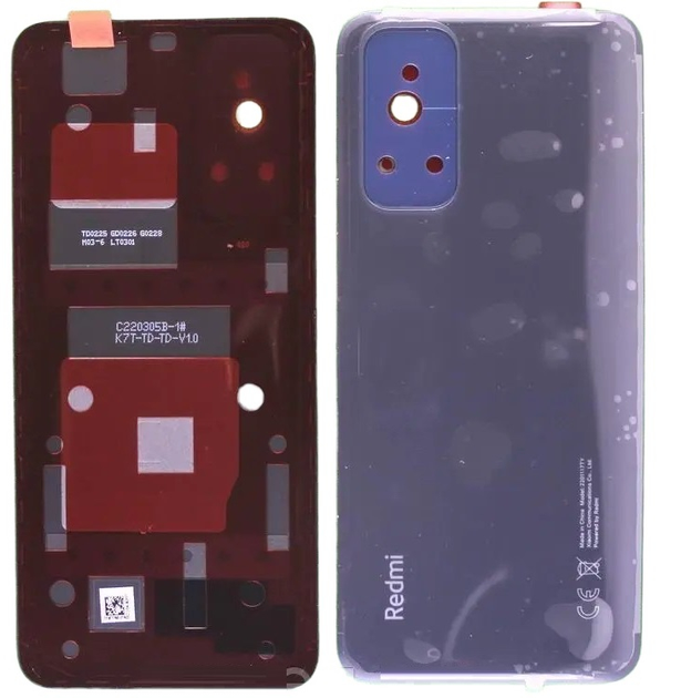 Задняя крышка Xiaomi Redmi Note 11, Redmi Note 11S, Tarnish, оригинал ...